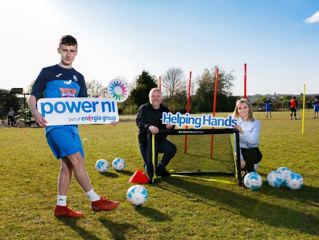Power NI shines a light on Ballykeel Youth FC