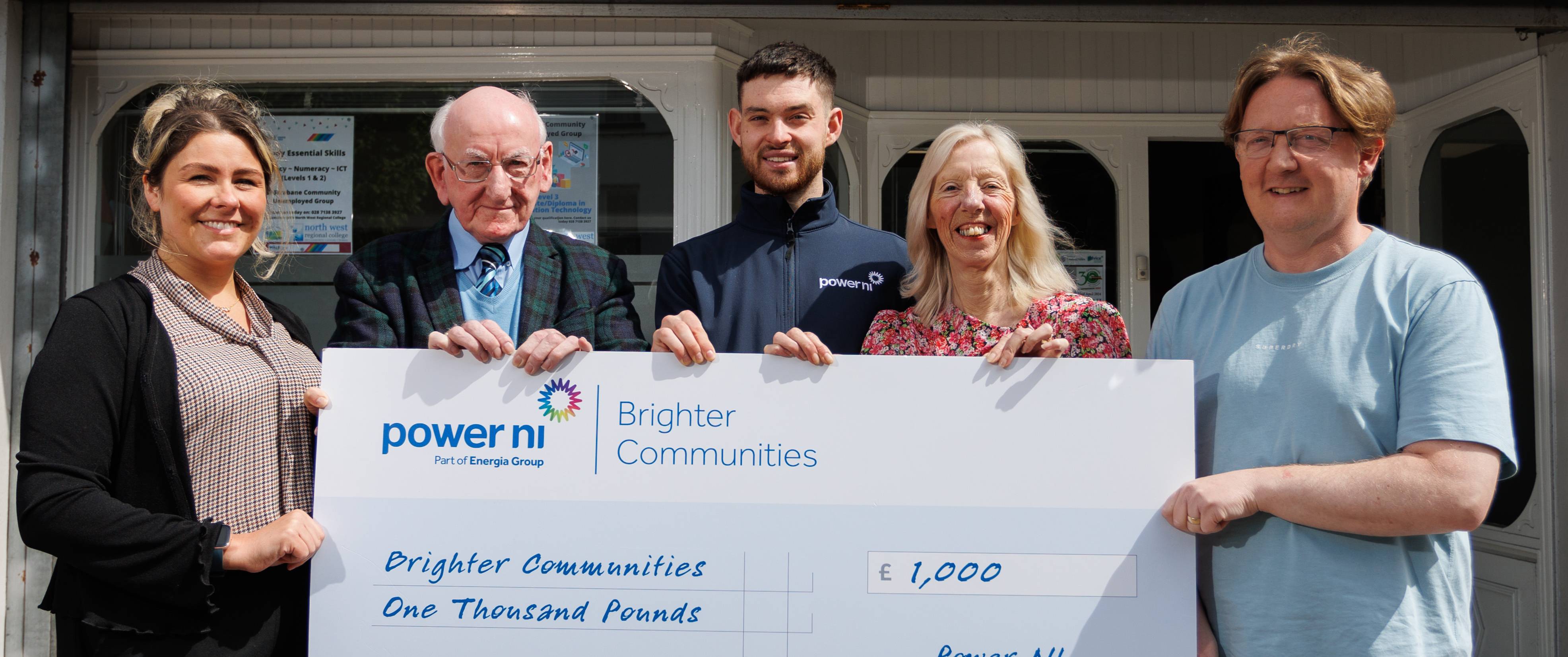 Strabane’s Unemployed Group receives Power NI boost