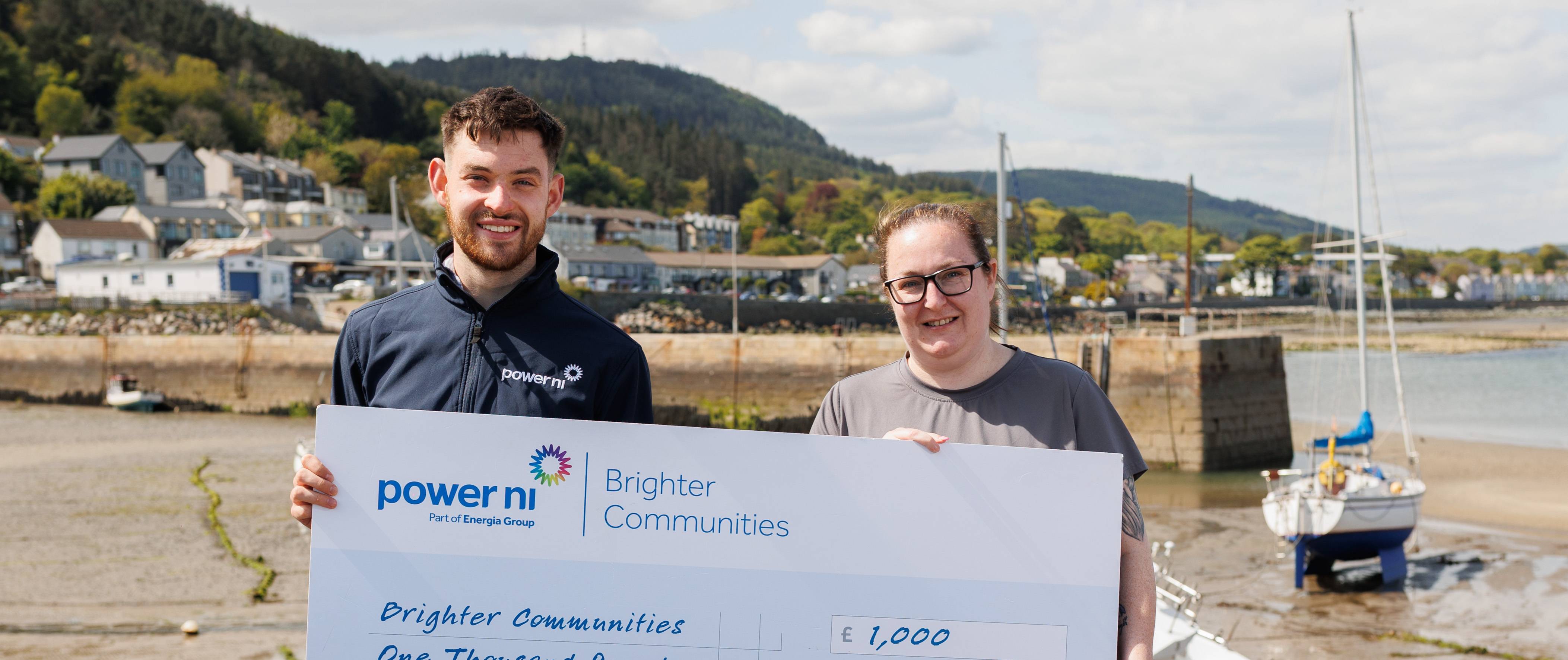 Power NI makes waves with Harbour Heritage donation